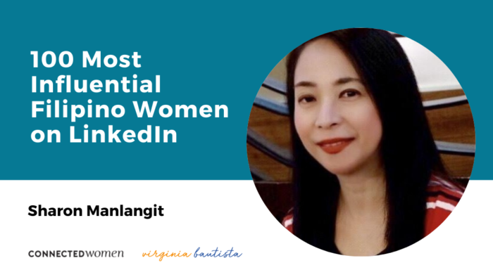 Sharon Manlangit - 100 Most Influential Filipino Women on LinkedIn
