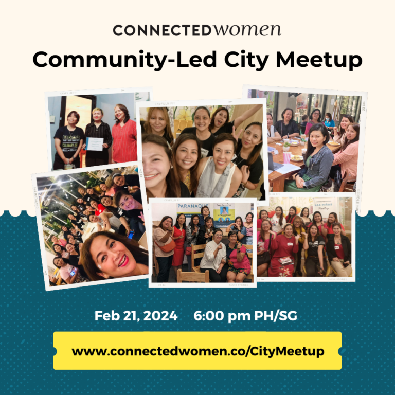 #ConnectedWomen Community-led City Meetup – Feb 21, 2024